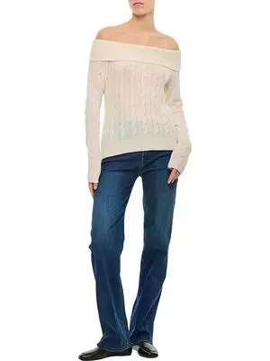 Ralph Lauren Off-shoulder Sweater - Neutrals