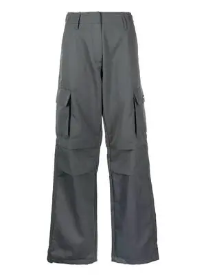 Coperni Coperni Wide-Leg Cargo Trousers Grey