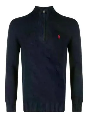 Polo Ralph Lauren Quarter-zip Sweatshirt - Blue