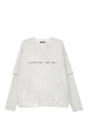 GROUND ZERO Graphic-print T-shirt - Grey