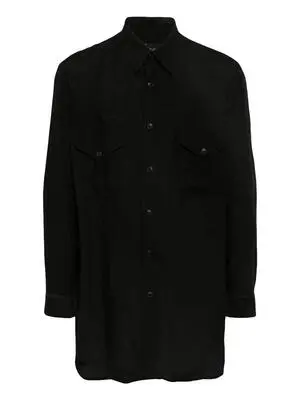 Y’S Long-sleeve Flax Shirt
