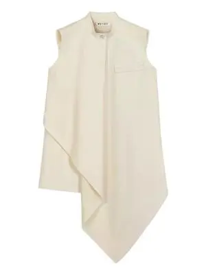 PORTS 1961 Ports 1961 Sleeveless Ruffle-Detail Top
