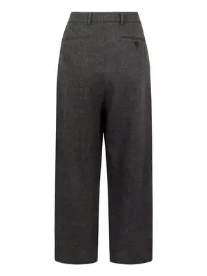 R13 Linen-wool Trousers - Grey