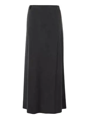 Giorgio Armani Interlock Long Skirt - Grey