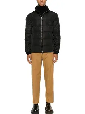 Etro Pegaso Embroidered Puffer Jacket - Black