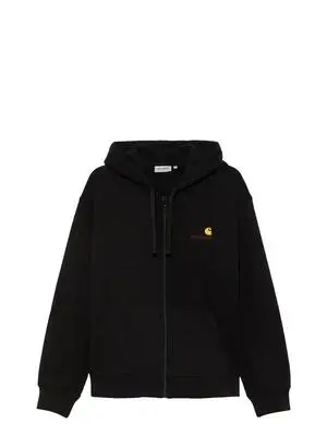 Carhartt Work In Progress American Script Hoodie - Black