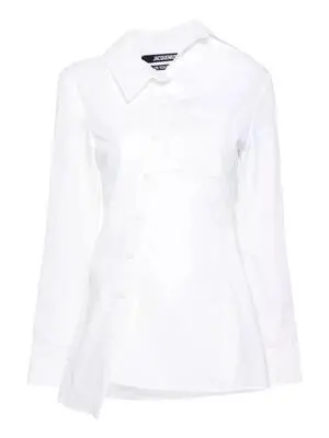 Jacquemus La Chemise Pablo Cotton Shirt - White
