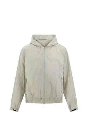 FERRAGAMO Zip-up Bomber Jacket - Grey