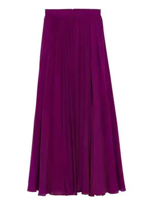 ELIE SAAB Silk Maxi Skirt