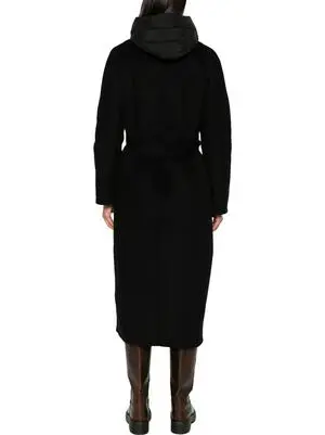 MOORER Olivie Coat - Black