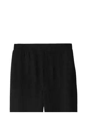 Burberry Tapered Wool Track Pants - Black