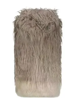 Lorena Antoniazzi Alpaca Fur Vest - Neutrals