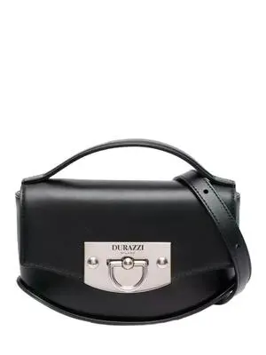 DURAZZI MILANO Durazzi Milano Flip-Lock Leather Shoulder Bag
