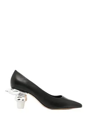 MIHARA YASUHIRO Maison MIHARA YASUHIRO Leather Pumps With Sculptural Heel