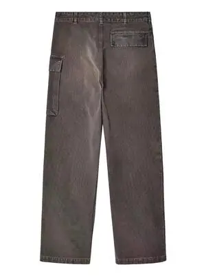 Marni Straight-leg Cargo Jeans - Grey