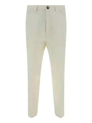 Brunello Cucinelli Straight Trousers - Neutrals