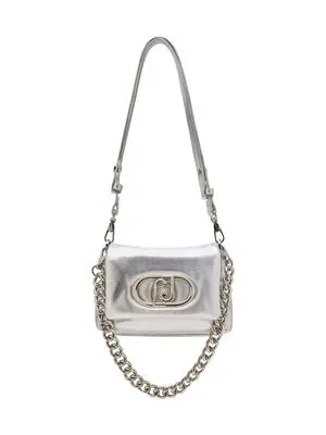 Liu Jo Lapuffy Shoulder Bag - Silver