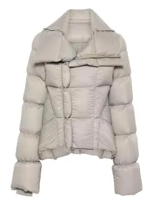 Rick Owens Naska Duvet Puffer Jacket Grey
