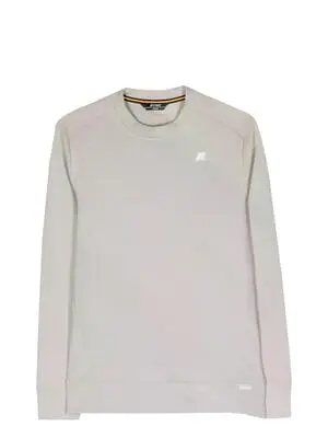 K-WAY Medine Crew-Neck Sweatshirt Neutrals
