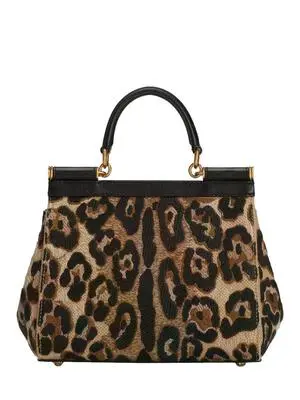 Dolce & Gabbana Medium Sicily Handbag - Brown