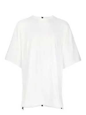 Templa Bow-detailed Cotton T-shirt - White