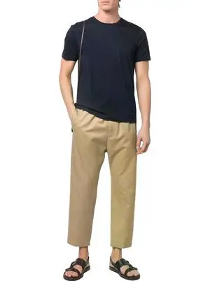 BOSS Round-neck Short-sleeve T-shirt - Blue
