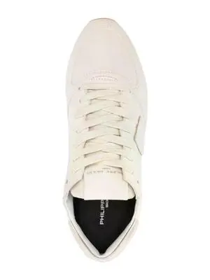 Philippe Model Panelled Sneakers - Neutrals