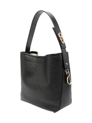 Valentino Garavani Vlogo Signature Shoulder Bag - Black