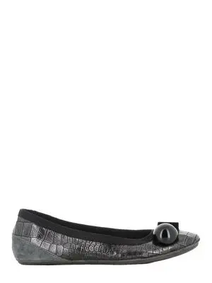 DOVE NUOTANO GLI SQUALI Becky Ballerina Flats - Grey