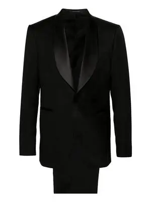 Tagliatore Single-breasted Suits - Black