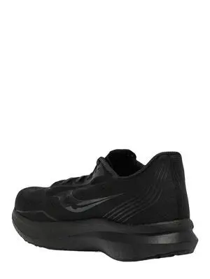 Saucony Mesh Low-top Sneakers - Black