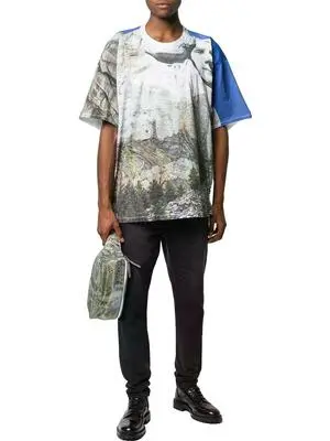 DOUBLET Rushmore T-shirt - Grey