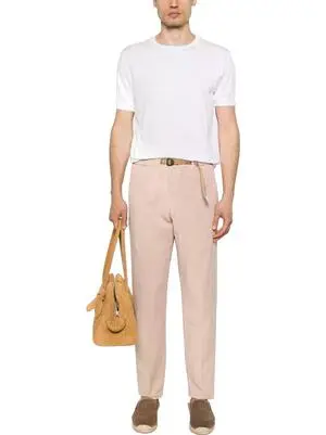 KANGRA Fine-knit T-shirt - Neutrals