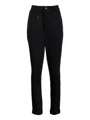 Ralph Lauren Mid-rise Slim-fit Trousers - Black