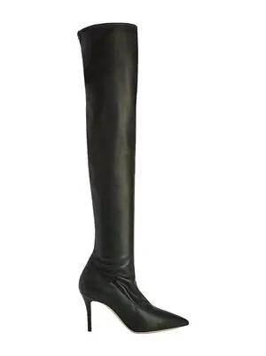 GIUSEPPE ZANOTTI Felicity Thigh-high Stiletto Boots - Black