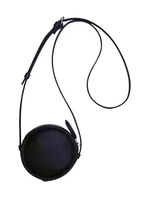 COURREGES Reedition Circle Leather Bag - Blue