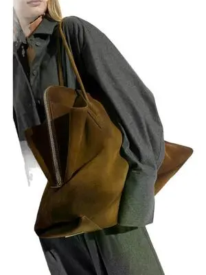 Attico La Passeggiata Large Tote Bag - Brown