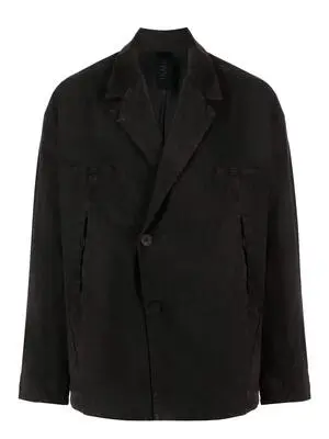 Transit Notched-lapel Off-centre Blazer - Grey