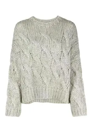 BRUNELLO CUCINELLI Cable-Knit Jumper