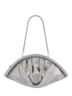 Rabanne Mesh Clutch Bag - Silver