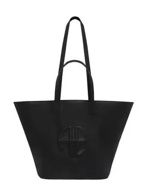 ANINE BING Palermo Leather Tote Bag - Black