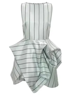 JW Anderson Sleeveless Peplum Minidress - Grey