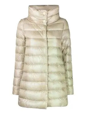 Herno Amelia Padded Down Coat Neutrals
