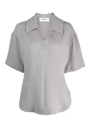0711 TBILISI Koi No Yokan Polo Top - Grey