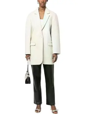 Isabel Marant Étoile Jilinka Single-breasted Coat - Neutrals