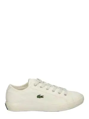 Lacoste Backcourt Logo-patch Lace-up Sneakers - Neutrals