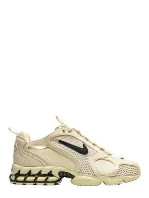 Nike X Stüssy Air Zoom Spiridon Caged "fossil" Sneakers - Neutrals