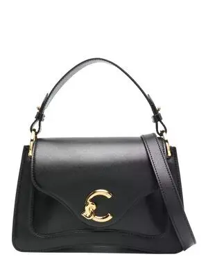 COCCINELLE Small C-me Cross Body Bag With Top Handle And Detachable Shoulder Strap - Black