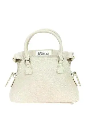 MAISON MARGIELA Micro 5ac Classique Top-handle Bag - Grey