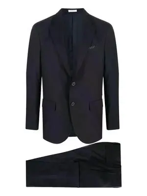 BOGLIOLI Single-breasted Virgin-wool Suit